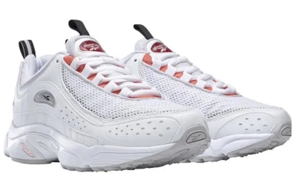REEBOK Daytona Dmx Ii Low Top Sneakers - White/orange