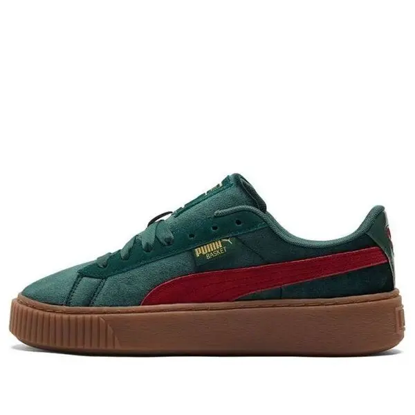 PUMA Platform Velvet Sneakers - Green