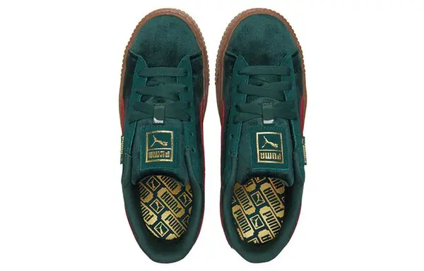 PUMA Platform Velvet Sneakers - Green