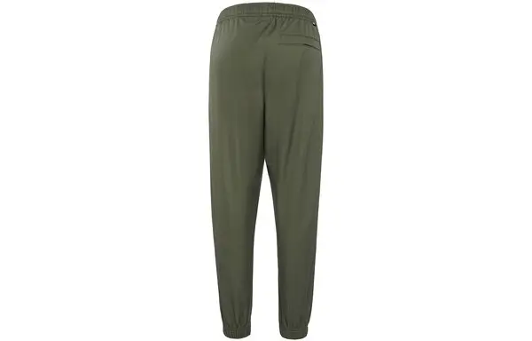 Nike Solid Color Straight Bundle Feet Long Pants/trousers Sports Pants/trousers/joggers Olive