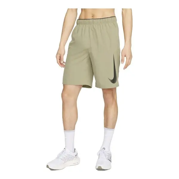 Nike Dri-fit Challenger Running Shorts - Olive Green
