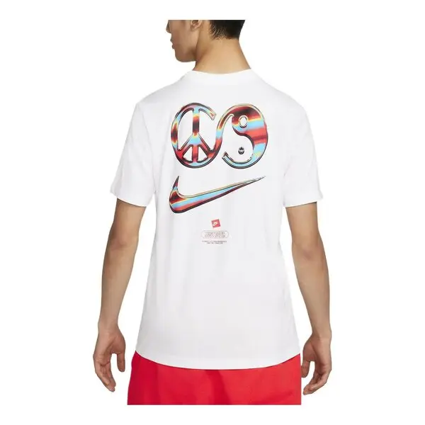 Nike Graphic T-shirt - White/red
