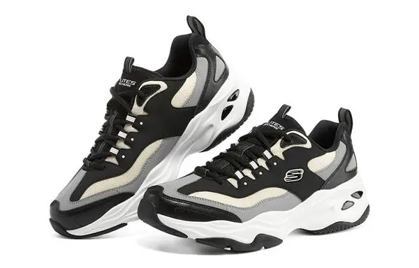 Sketchers D'lites 4.0 Sneakers - Black/white