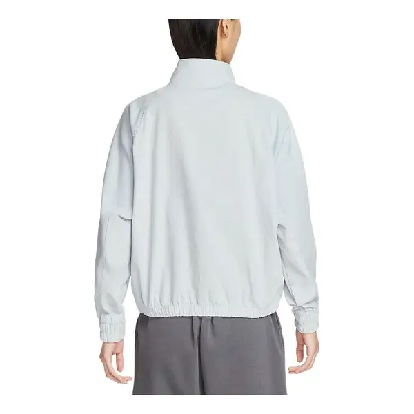 Nike Logo Corduroy Stand Collar Jacket