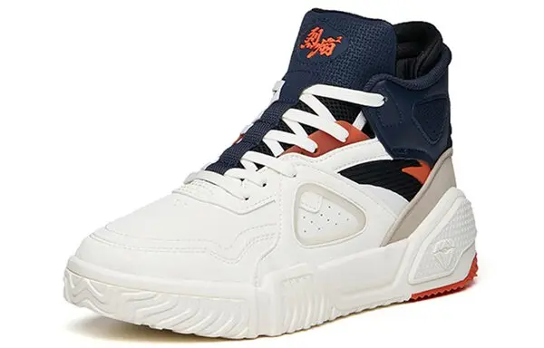 ANTA Life Series High Top Lace-up Sneakers
