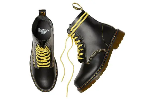 Dr. Martens 1460 Pascal Atlas Lace Up Boots - Black