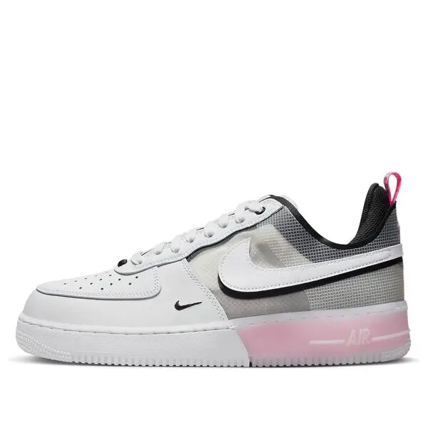 Nike Force 1 Low React "white Pink - White/black
