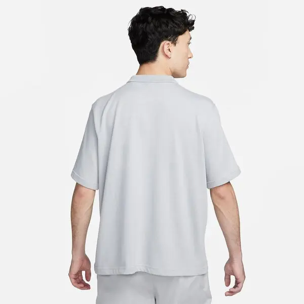 Nike Club Polo Matchup Shirt - Light Grey