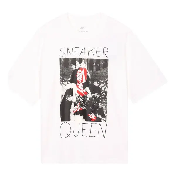 Nike Sneaker Queen' Graphic T-shirt - White