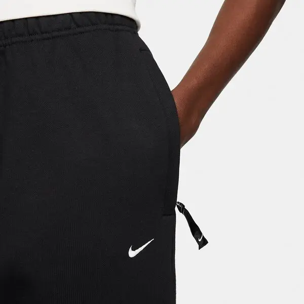 Nike Solo Swoosh Fleece Trousers - Black