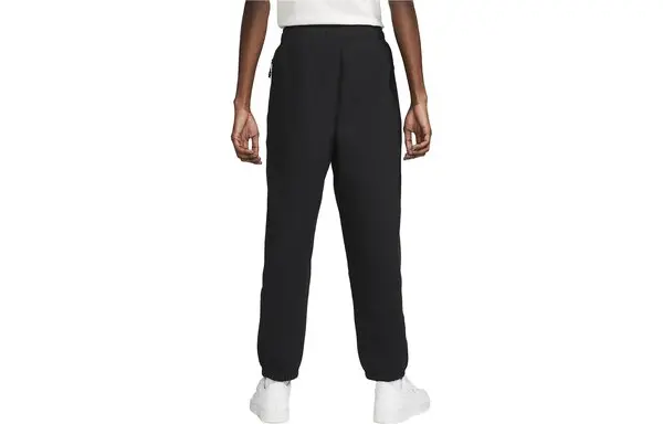 Nike Solo Swoosh Fleece Trousers - Black