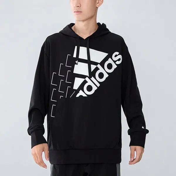 Adidas Large Logo Pullover Hoodie