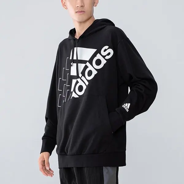 Adidas Large Logo Pullover Hoodie