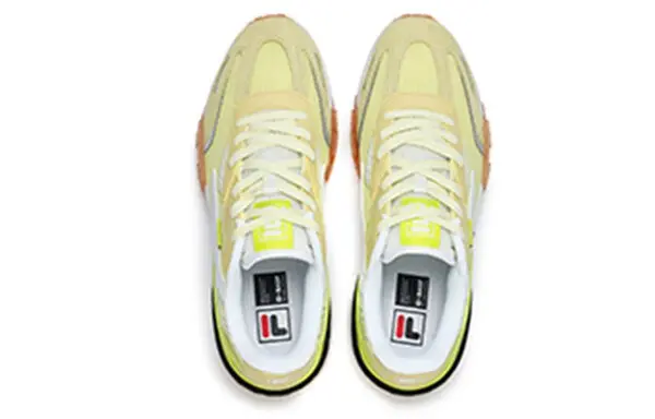 FILA Renno Classics Lace-up Sneakers - Yellow/white/black