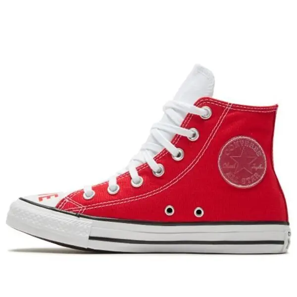 CONVERSE Chuck Taylor All Star High Top Sneakers - Red/white