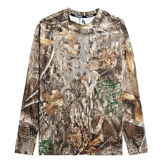 Nike Nrg Skeleton Long Sleeve Top - Brown