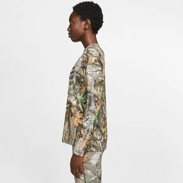 Nike Nrg Skeleton Long Sleeve Top - Brown