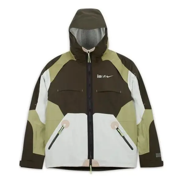 Nike Ispa Jacket 'sequoia Alligator - Sequoia/alligator/light Silver