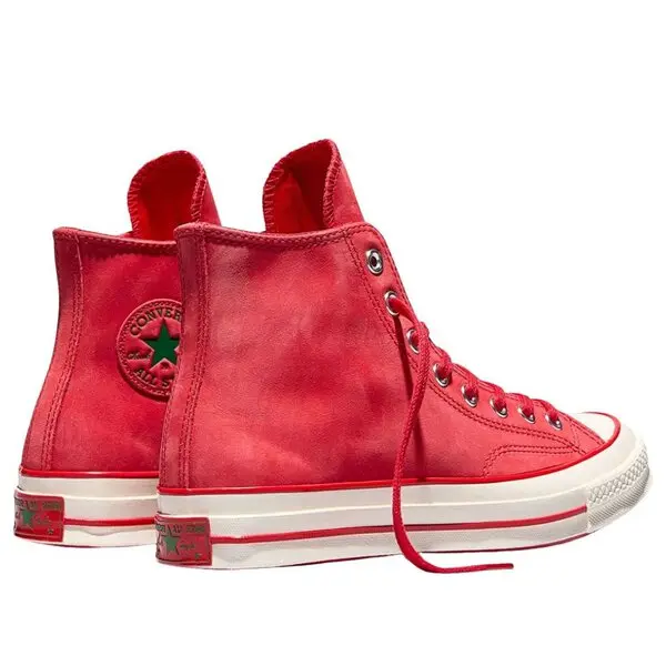 CONVERSE X Shai Chuck 70 High Top Sneakers - University Red/green