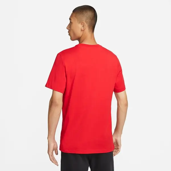 Nike Logo Printed Sportswear T-shirt 'red White - Red/white