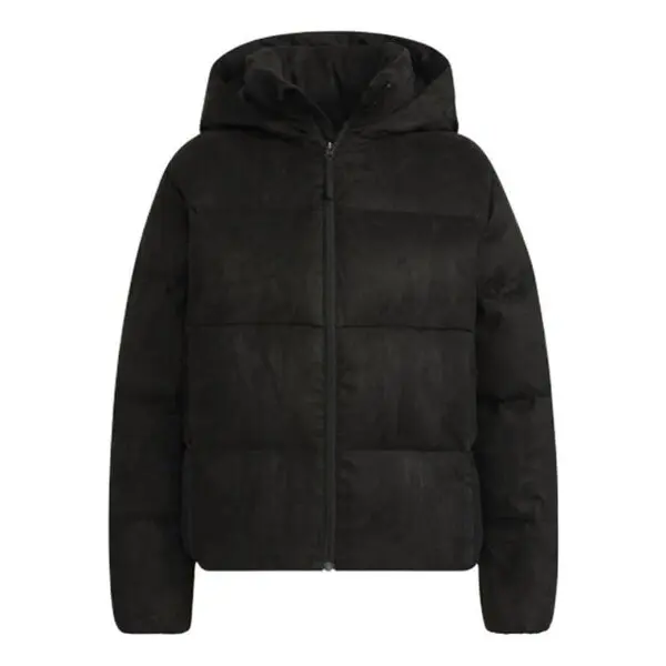 Adidas Hooded Down Sports Jacket - Black
