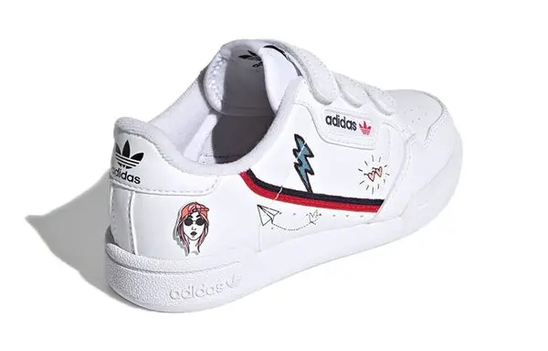 Adidas Continental 80 J "graffiti" Sneakers