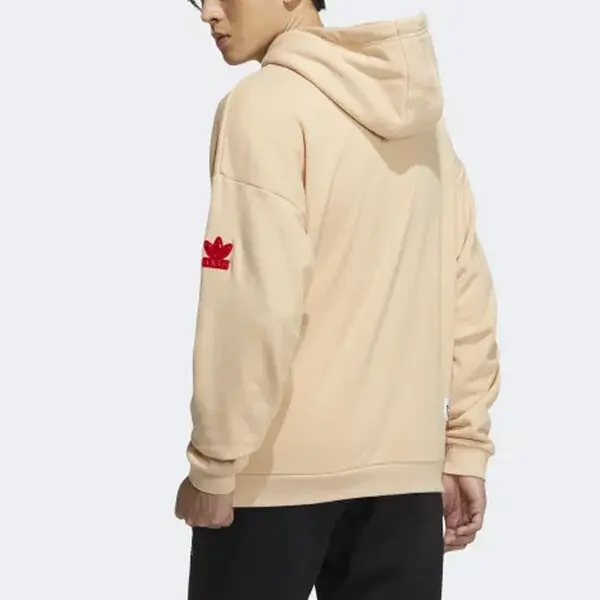 Adidas Originals Vday Uni Sports Printing Logo Pattern Hoodie