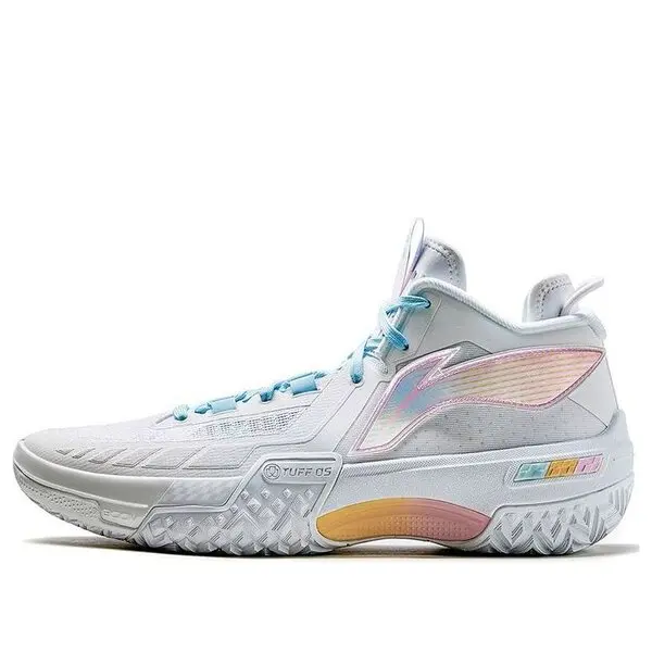 LI-NING Jie Ao 'angel' High Top Sneakers - White/blue/pink
