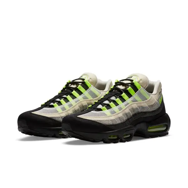 Nike X Denham Air Max 95 "volt" Sneakers - Black/summit White/volt