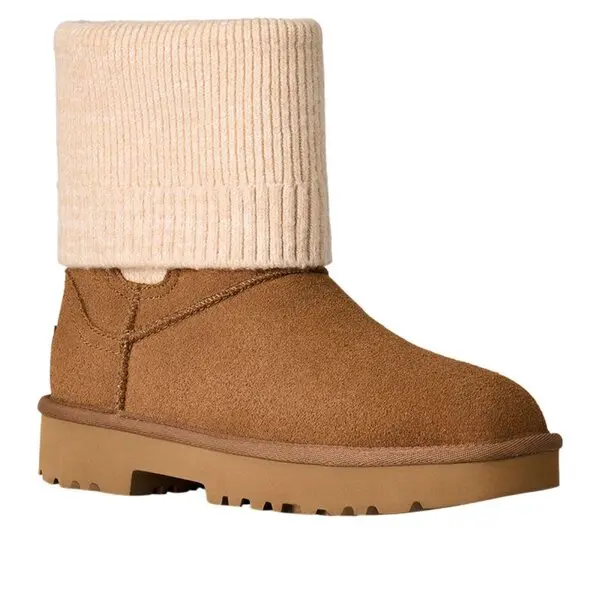 UGG Marais Knit Chelsea Boots - Chestnut