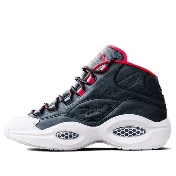 REEBOK James Harden X Question Mid 'og Meets Og' High Top Sneakers - Black