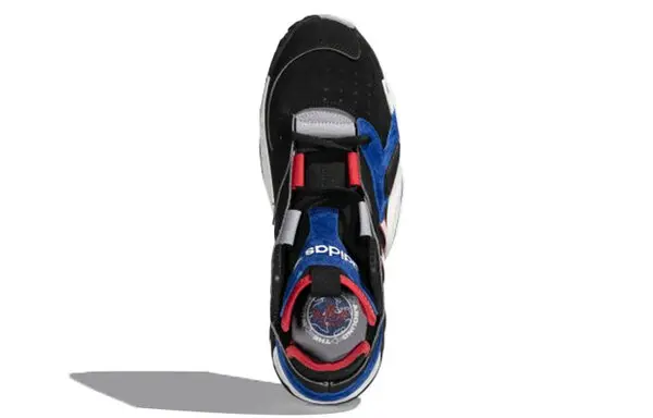 Adidas Originals Streetball Low Top Sneakers - Black/blue/white