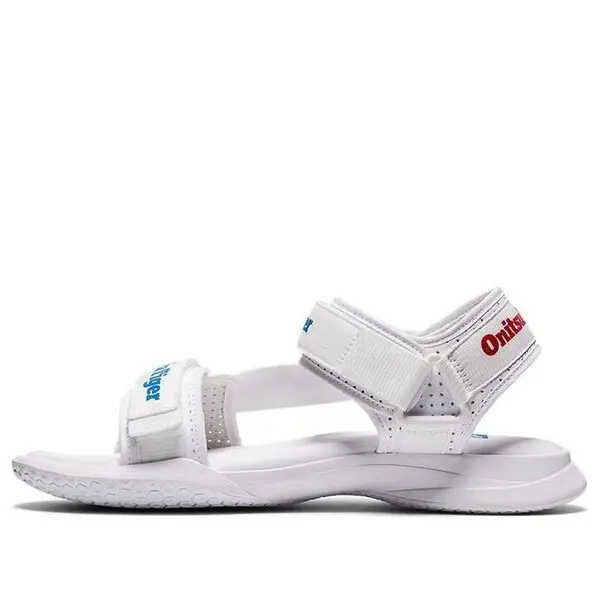 Onitsuka Tiger Ohbori Strap Sandals - White/blue/red