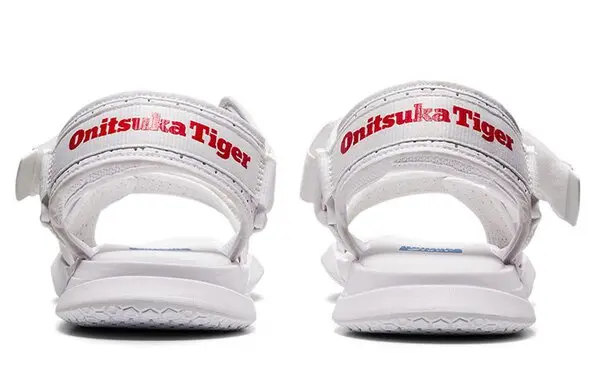 Onitsuka Tiger Ohbori Strap Sandals - White/blue/red