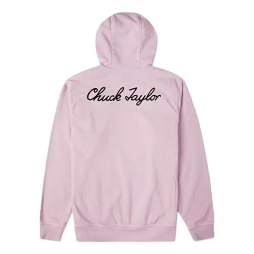 CONVERSE Alphabet Print Hoodie - Pinkpurple