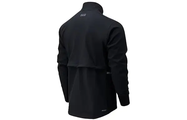 NEW BALANCE Logo Stand Collar Zip Jacket