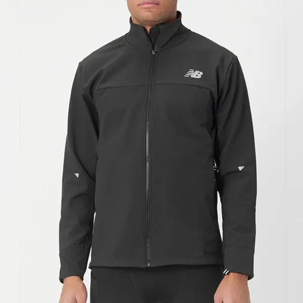 NEW BALANCE Logo Stand Collar Zip Jacket