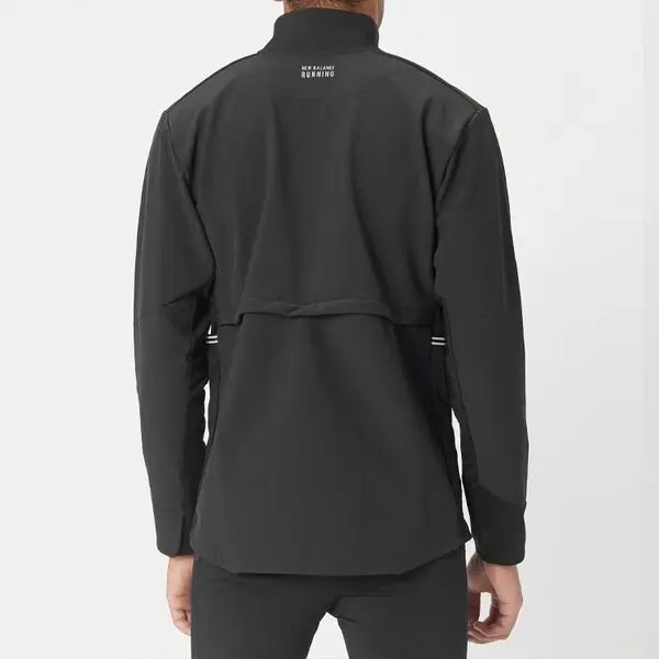 NEW BALANCE Logo Stand Collar Zip Jacket