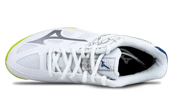 Mizuno Thunder Blade 2 Athletic Sneakers - White/green/blue