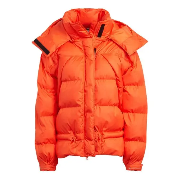 Adidas By Stella Mccartney Padded Down Jacket - Orange