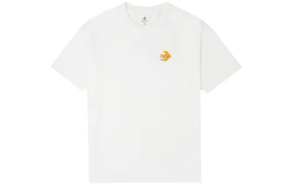 CONVERSE Logo Printing Round Neck Short Sleeve