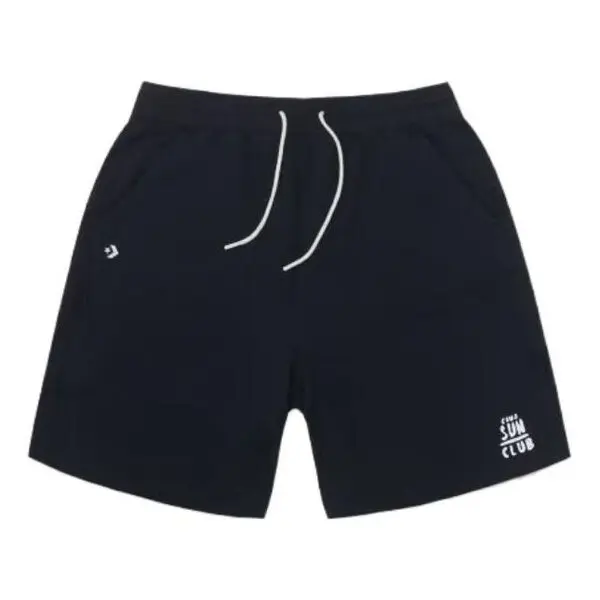 CONVERSE Sun Club Drawstring Shorts - Black