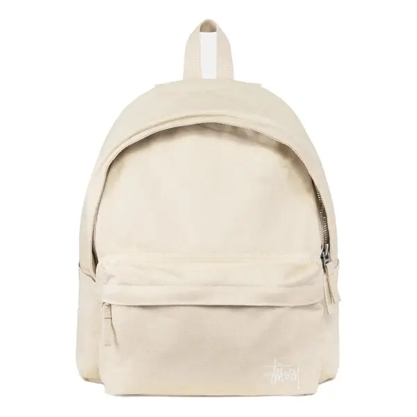 StÜssy Canvas Backpack 'beige - Cream White
