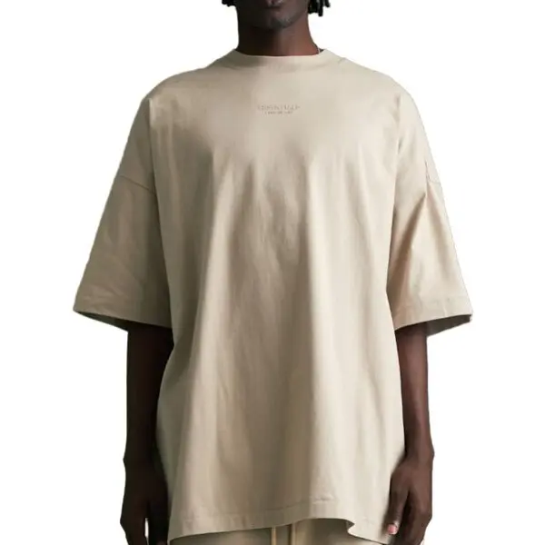 Fear Of God Fw23 Tee 'silver Cloud - Grey