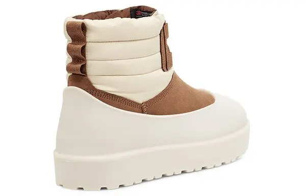 UGG Classic Mini Lace-up Weather Boot - Chestnut/whitecap Grey