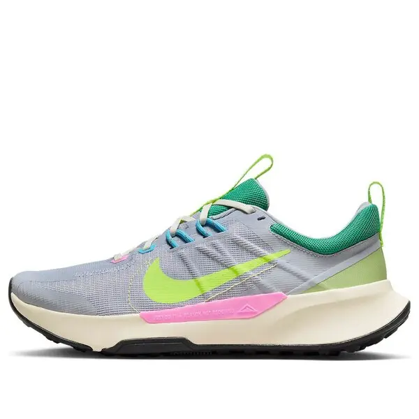 Nike Juniper Trail 2 Next Nature Trail Running Shoes - Wolf Grey/volt/pink Spell