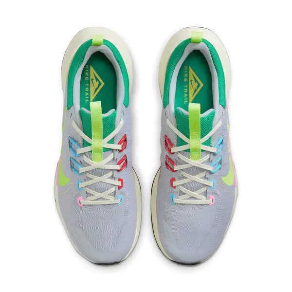 Nike Juniper Trail 2 Next Nature Trail Running Shoes - Wolf Grey/volt/pink Spell