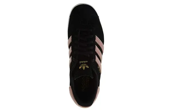 Adidas Gazelle Black Raw Pink Sneakers - Black/pink