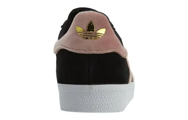 Adidas Gazelle Black Raw Pink Sneakers - Black/pink