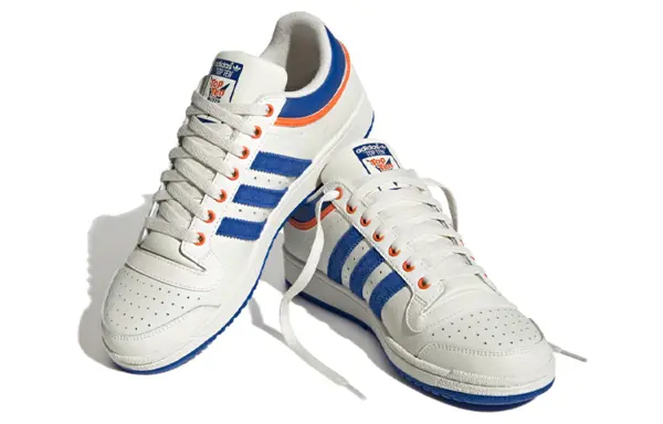 Adidas Top Ten Low Sneakers - Creamwhiteblue